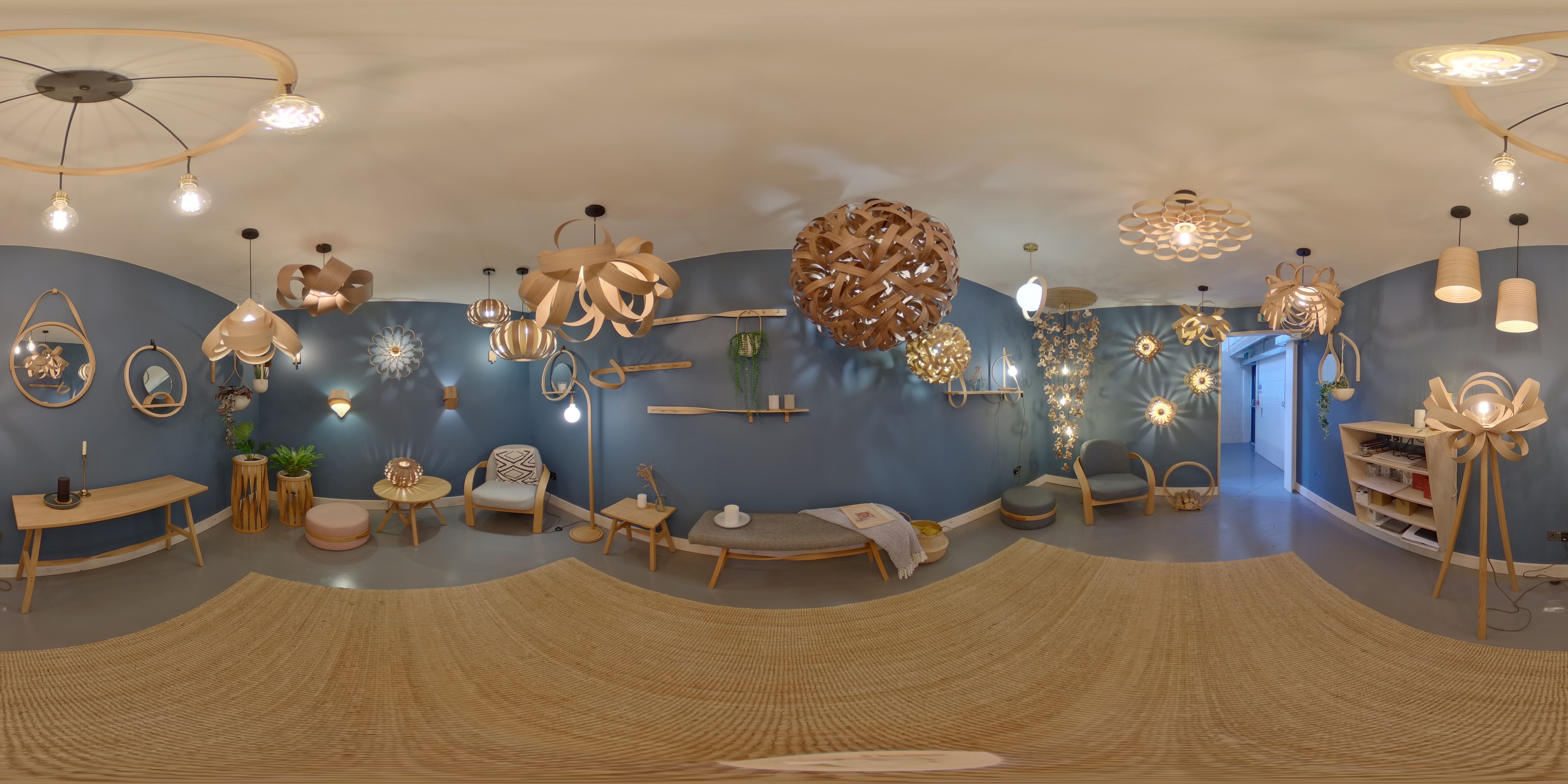 Tom Raffield Showroom 360 Tour