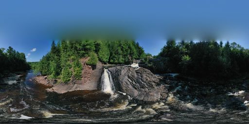 Potato River Falls, WI - Drone Tour by SpinVision